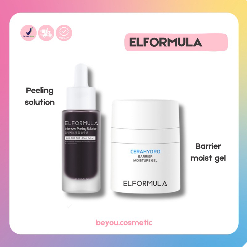 Jual ELFORMULA PEELING GEL SOLUTION | ELFORMULA CERAHYDRO BARRIER ...
