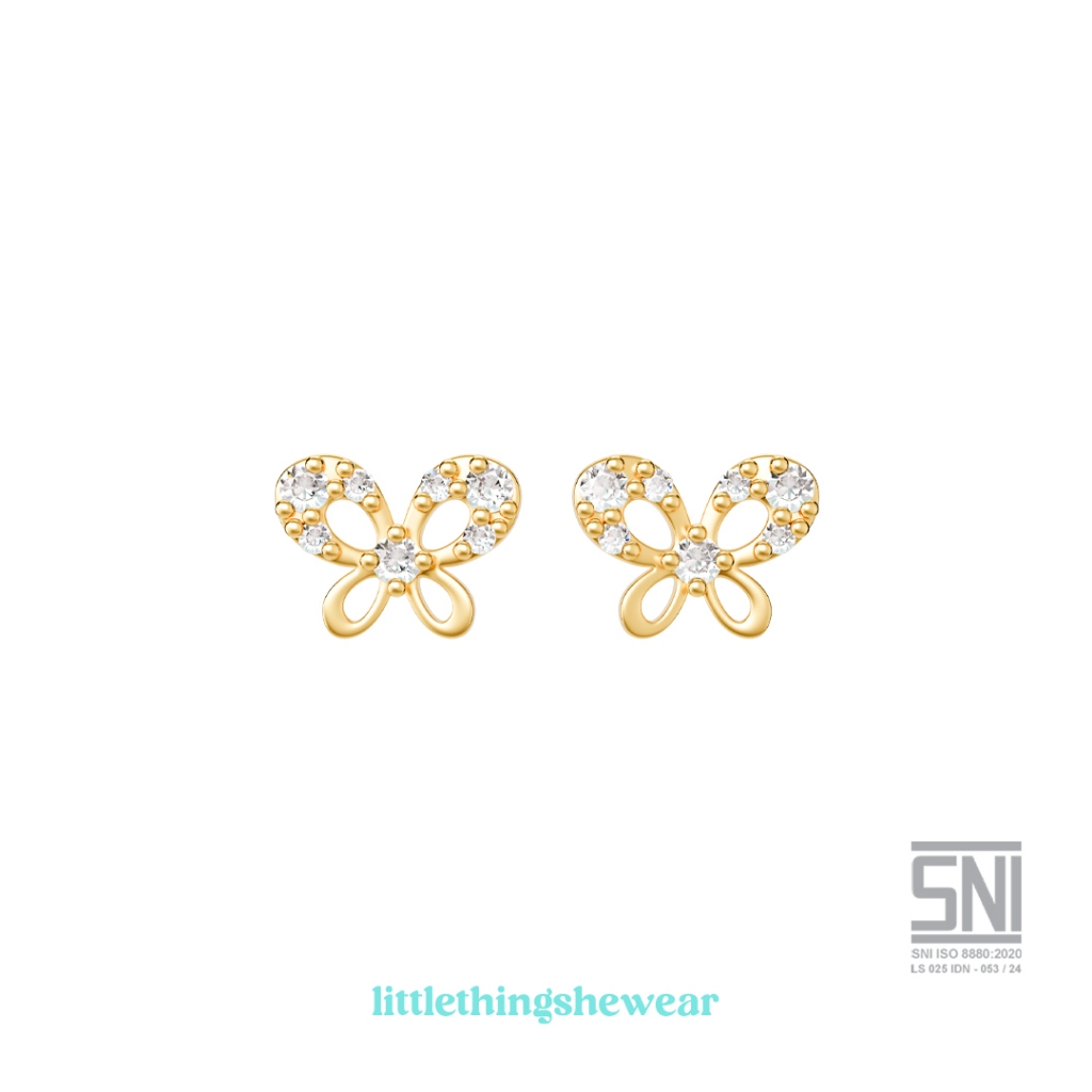 Jual Littlethingshewear Official - Anting Anak Rosie Butterfly Kupu ...