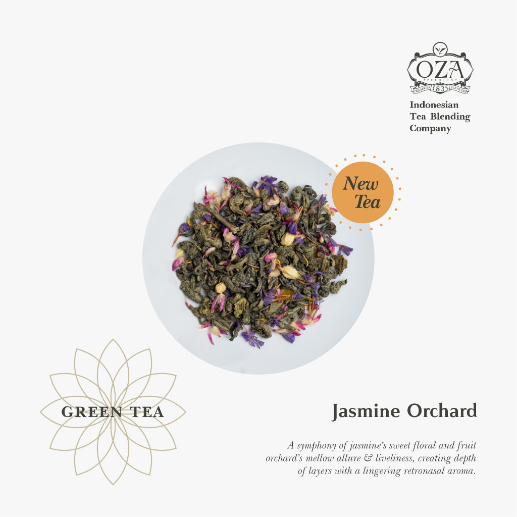 Jual OZA Tea - Jasmine Orchard | Artisan Tea - Green Tea | Specialty ...