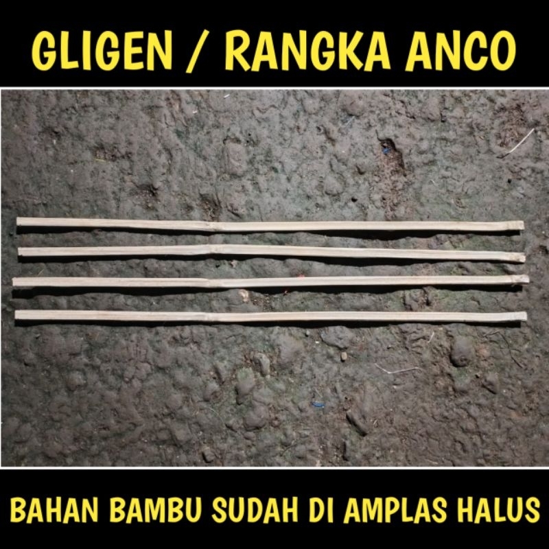 Jual Gligen / rangka anco tradisional bahan bambu siap pakai / bambu ...