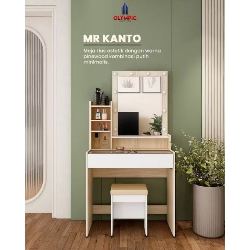 Jual OLYMPIC - MR KANTO/MEJA RIAS MINIMALIS/MEJA RIAS DENGAN LAMPU/MEJA ...