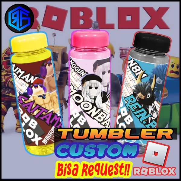 Jual Botol Minum Roblox (Tumbler) Custom Avatar Roblox 004 | Shopee ...