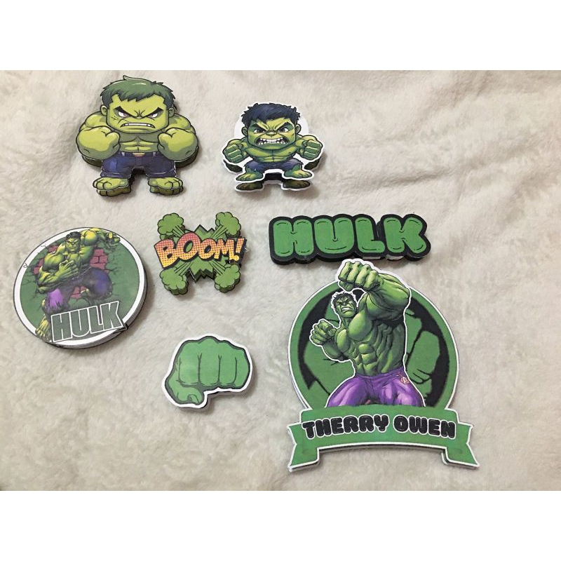 Jual topper custom,topper Hulk, Toper ulangtahun, Toper birthday,topper ...