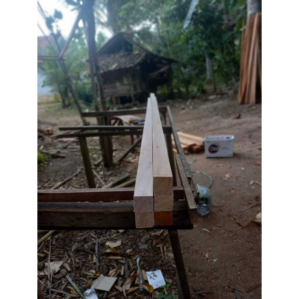 Jual Isi 5 Kayu Mahoni/Maghony 4 x 4 panjang 2 meter, Harga tertera per ...