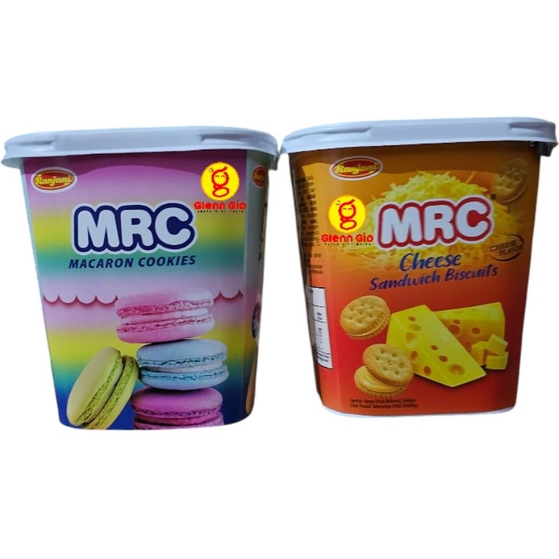 Jual Cookies Macaron MRC Ranjani Kukis dengan Krim Toples KECIL ...