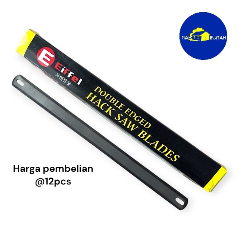 Jual (12pcs) Mata Gergaji Besi Double Dobel Graji 2sisi 12" 12inch 30cm ...