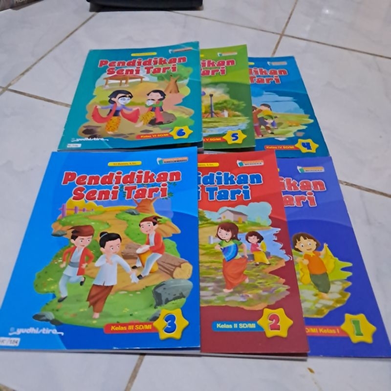 Jual buku bekas mulus kurikulum merdeka PENDIDIKAN SENI TARI UNTUK SD/ MI KELAS 1,2,3,4,5,6 ...