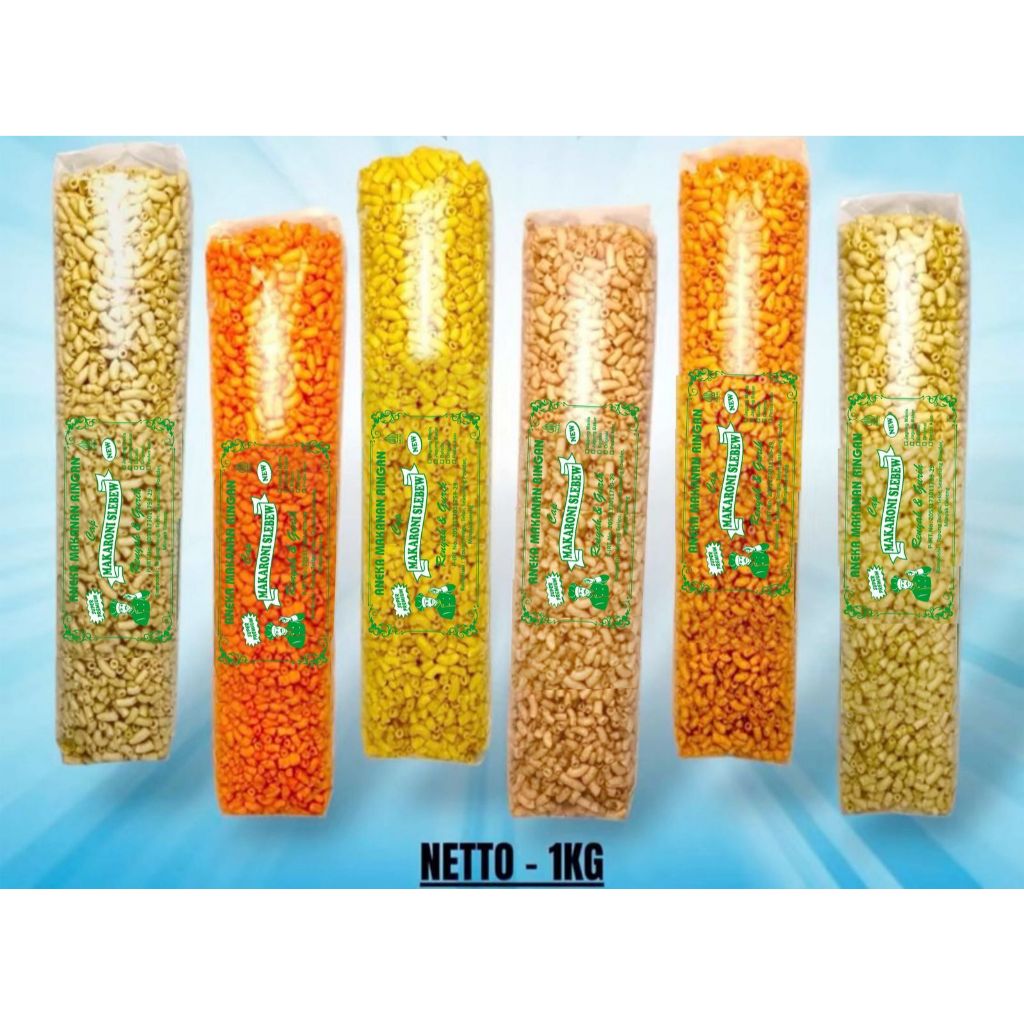 Jual INSTING LION MAKARONI 1 BALL (1KG)NFS Food Snacks Crispy Cemilan ...