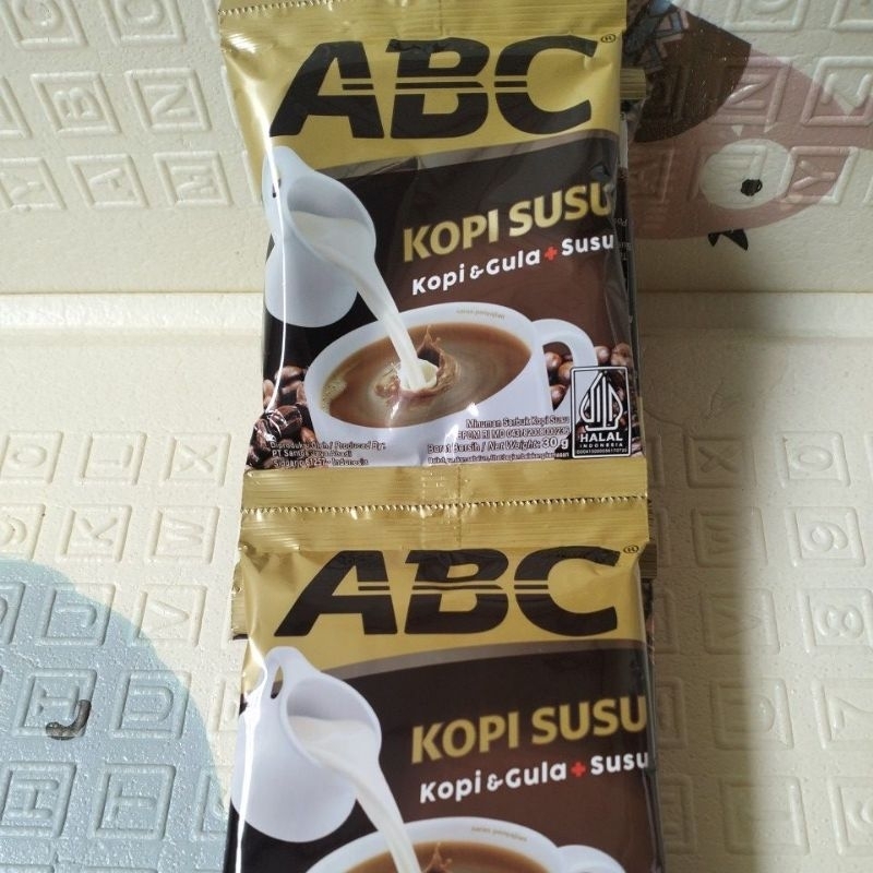 Jual KOPI ABC SUSU 10 PCS | Shopee Indonesia