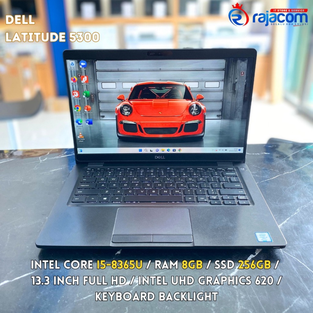 Jual Laptop Dell Latitude 5300 Intel Core i5-8365U RAM 8GB SSD 256GB 13 ...