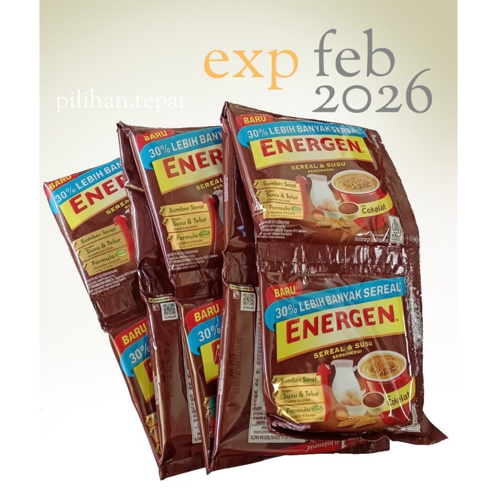 Jual Energen Sachet Kacang hijau, Coklat, Vanila | Shopee Indonesia