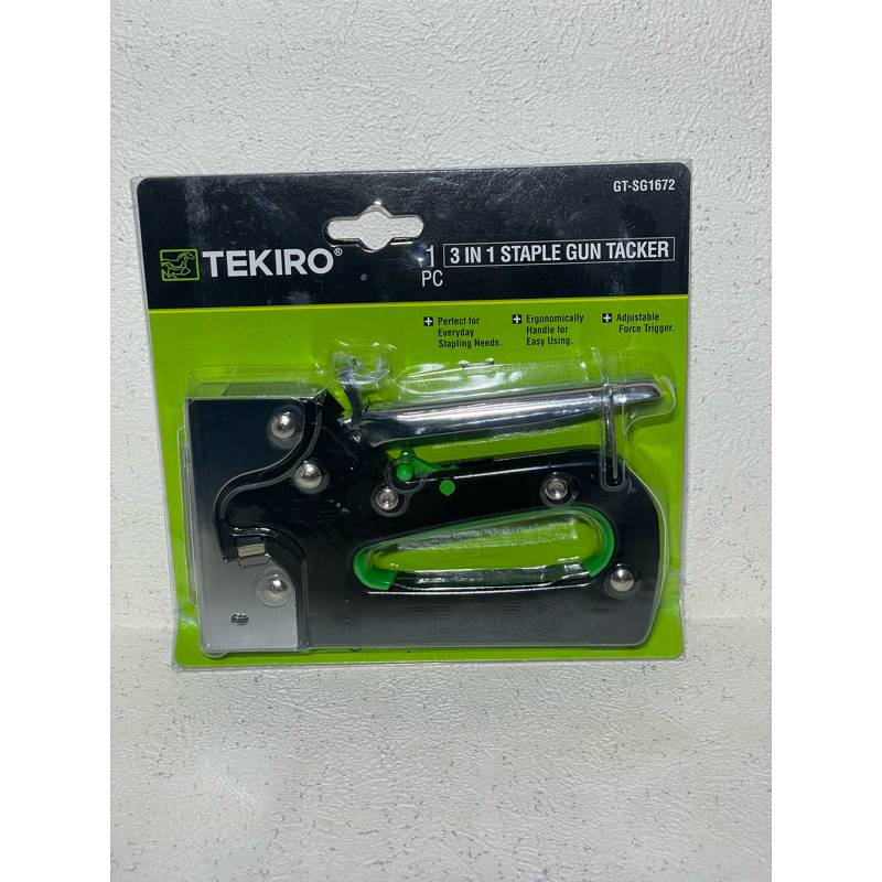 Jual Staples gun 3 in 1 tekiro / Staples tekiro murah gun / staples gun ...