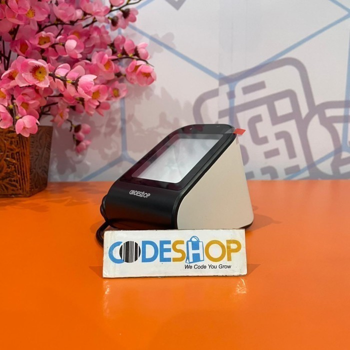 Jual Scanner Barcode Codeshop CD-707 USB Scan 2D 1D QR Code Auto Sense ...