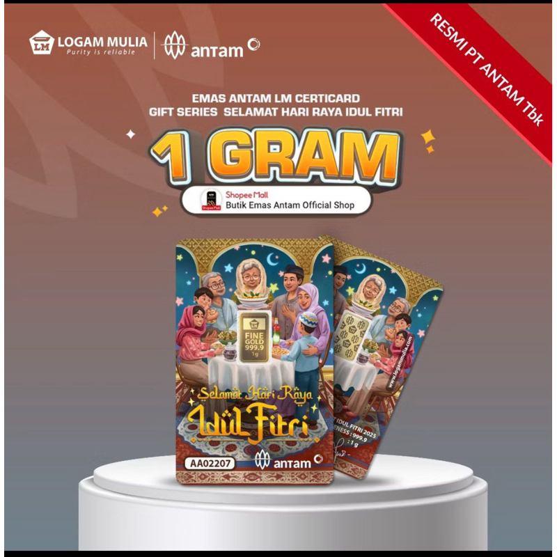 Jual Logam Mulia Antam 1 gram | Shopee Indonesia