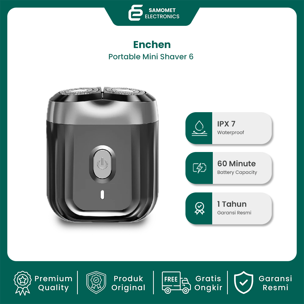 Jual ENCHEN Mini 6 Portable Mini Shaver Alat Cukur Jenggot Elektrik ...