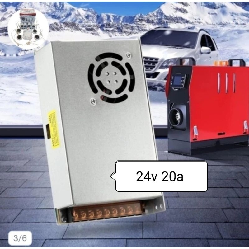 Jual Trafo Power Supply 24V 20A 480W - ORIGINAL 24 Volt 20A | Shopee ...