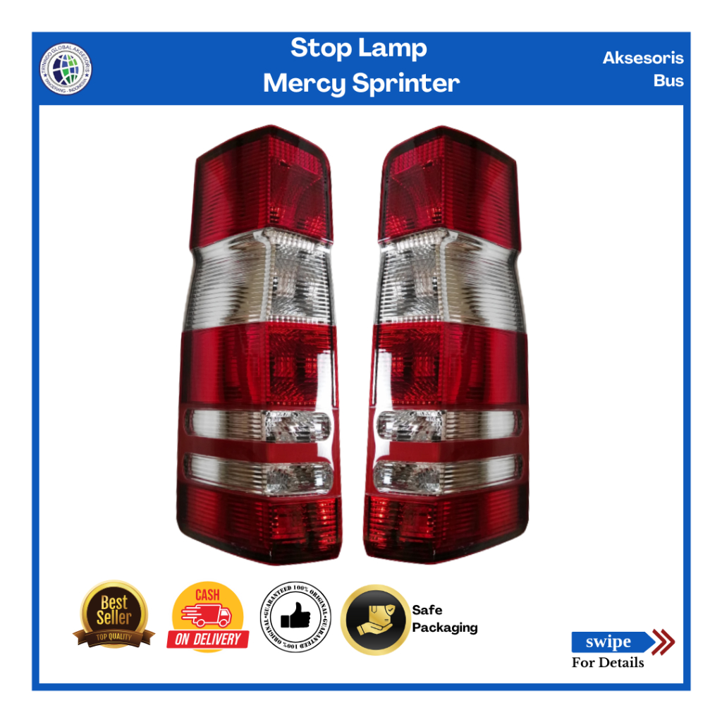 Jual Stop lamp elf mercy sprinter/Lampu belakang elf/Lampu Rem Mercedes ...