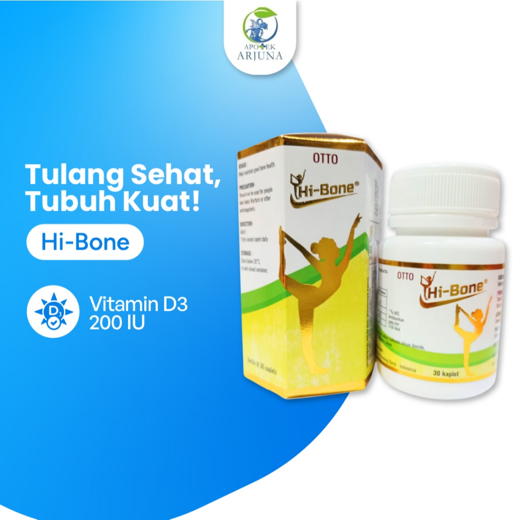 Jual Hi-Bone Suplemen Mengandung Kalsium Dan Vitamin Membantu ...