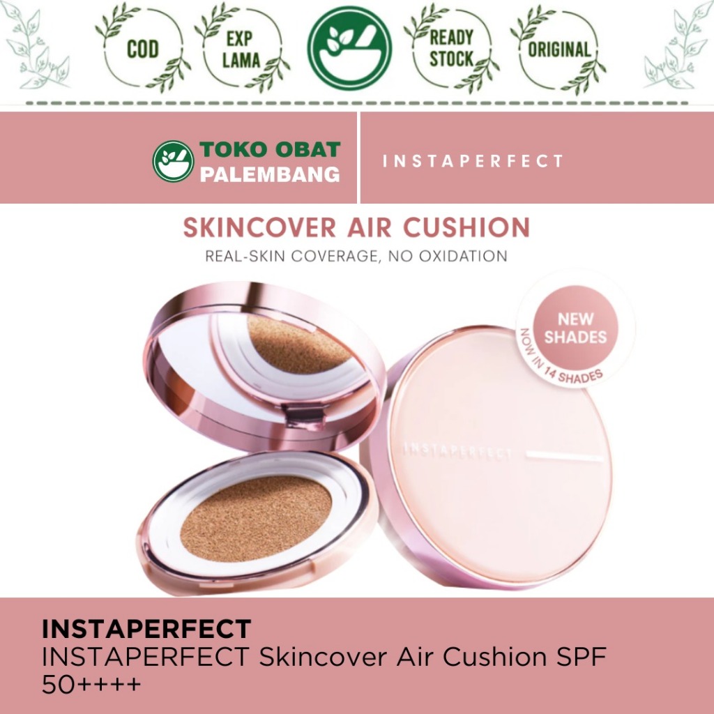Jual INSTAPERFECT SKINCOVER AIR CUSHION SPF 50 PA++++ BB CUSHION HALAL ...