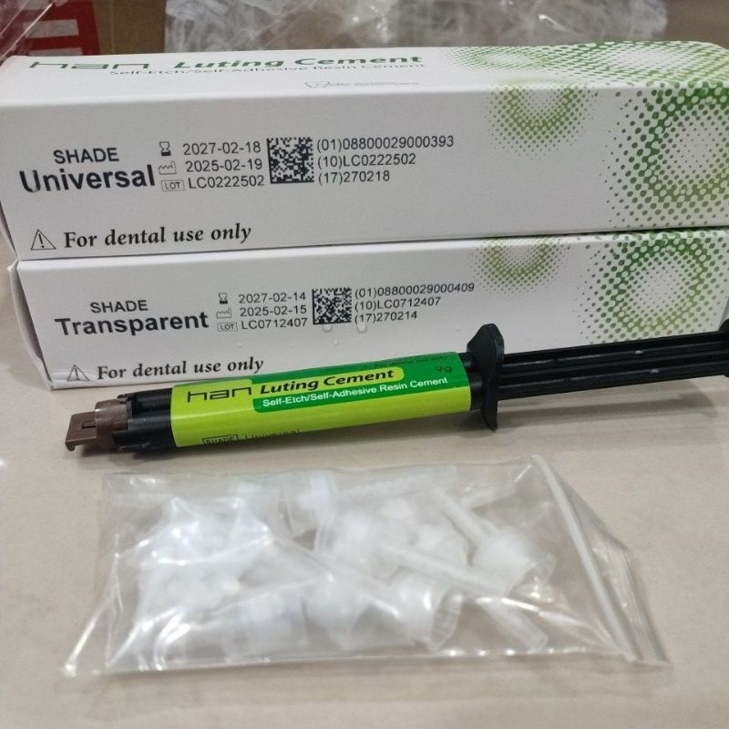 Jual Dual Cure Resin Cement Universal B&E 5ml For crown inlay onlay ...