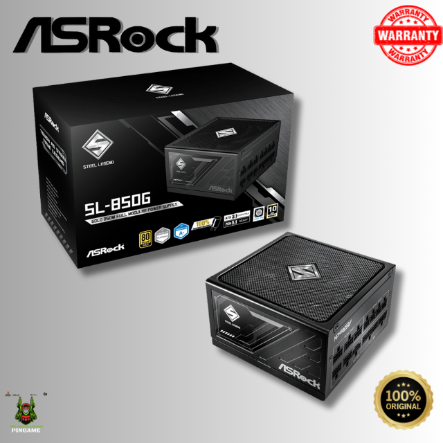 Jual ASROCK PSU STEEL LEGEND SL-850G ATX3.1 &PCIe5.1 80 PLUS GOLD ...