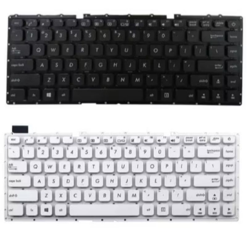 Jual KEYBOARD ASUS X441/X441M/X441B/X441N/X441S/X441U BLACK/WHITE ...
