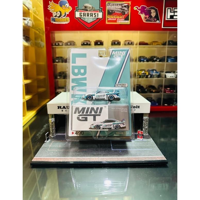 Jual MINI GT NO 490 LB SUPER SILHOUETTE NISSAN SILVIA S15 AUTO FINESSE ...