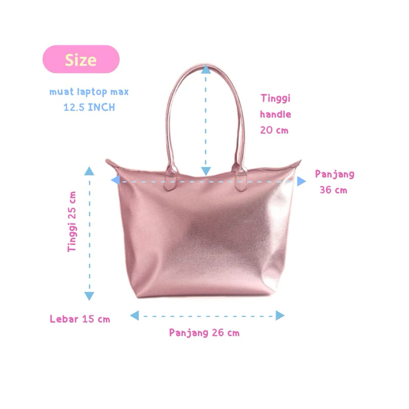Jual TAS AMBER NYLON TOTEBAG Water Splash | Tas Bahu Tas Jinjing ...