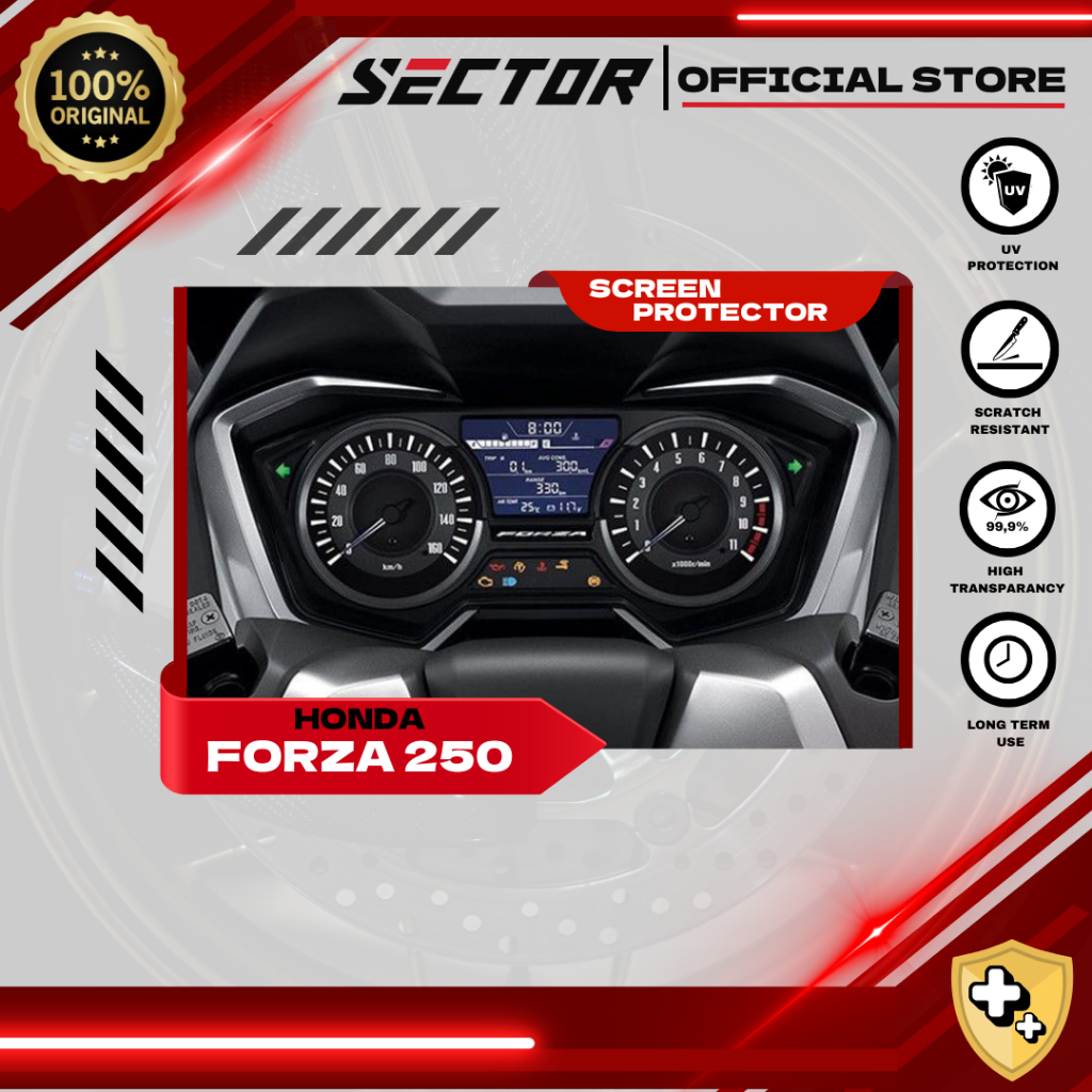 Jual SECTOR FullProtect Anti Gores Speedometer Clear PREMIUM Honda ...