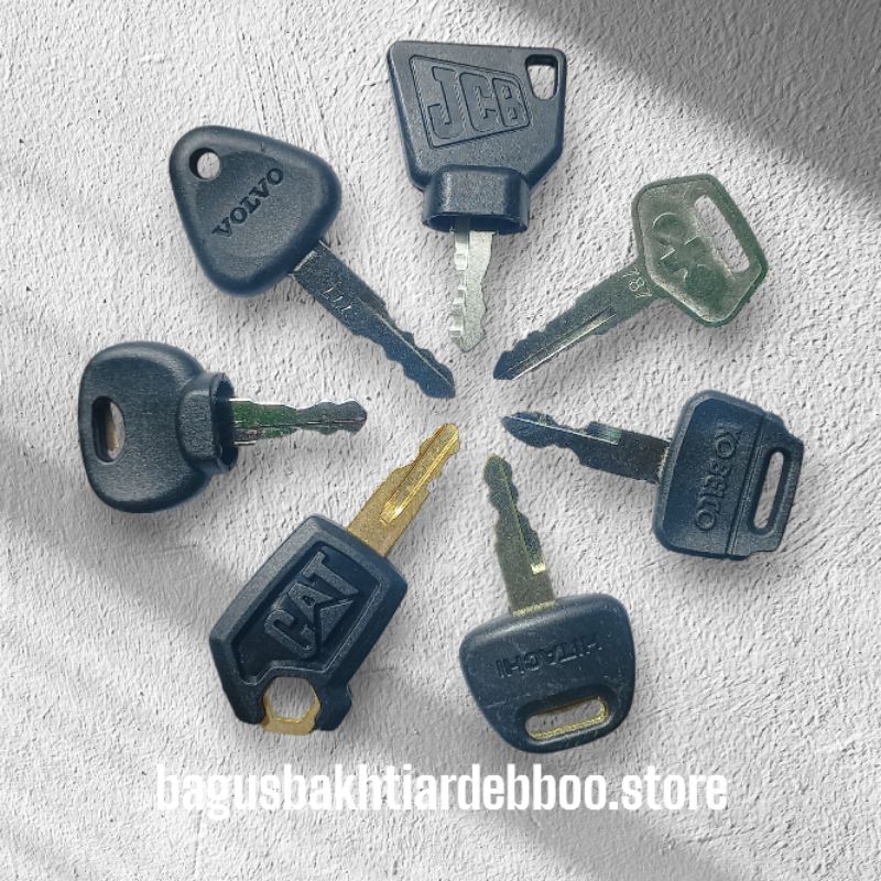 Jual 7 PCS Kunci Master Key Alat Berat Komatsu Caterpillar Hitachi ...