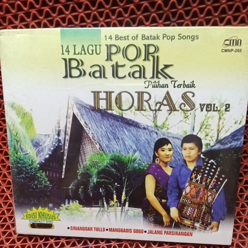 Jual CD 14 lagu POP BATAK pilihan terbaik HORAS 100% ORIGINAL | Shopee ...