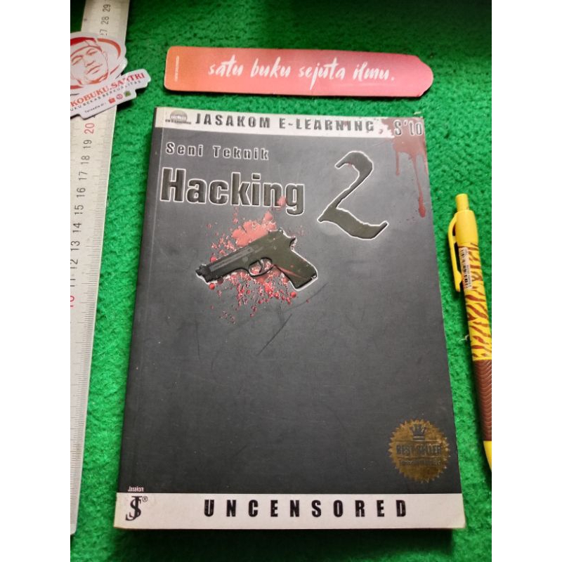 Jual Buku Bestseller : Seni Teknik Hacking 2 by Jasakom E - Learning ...