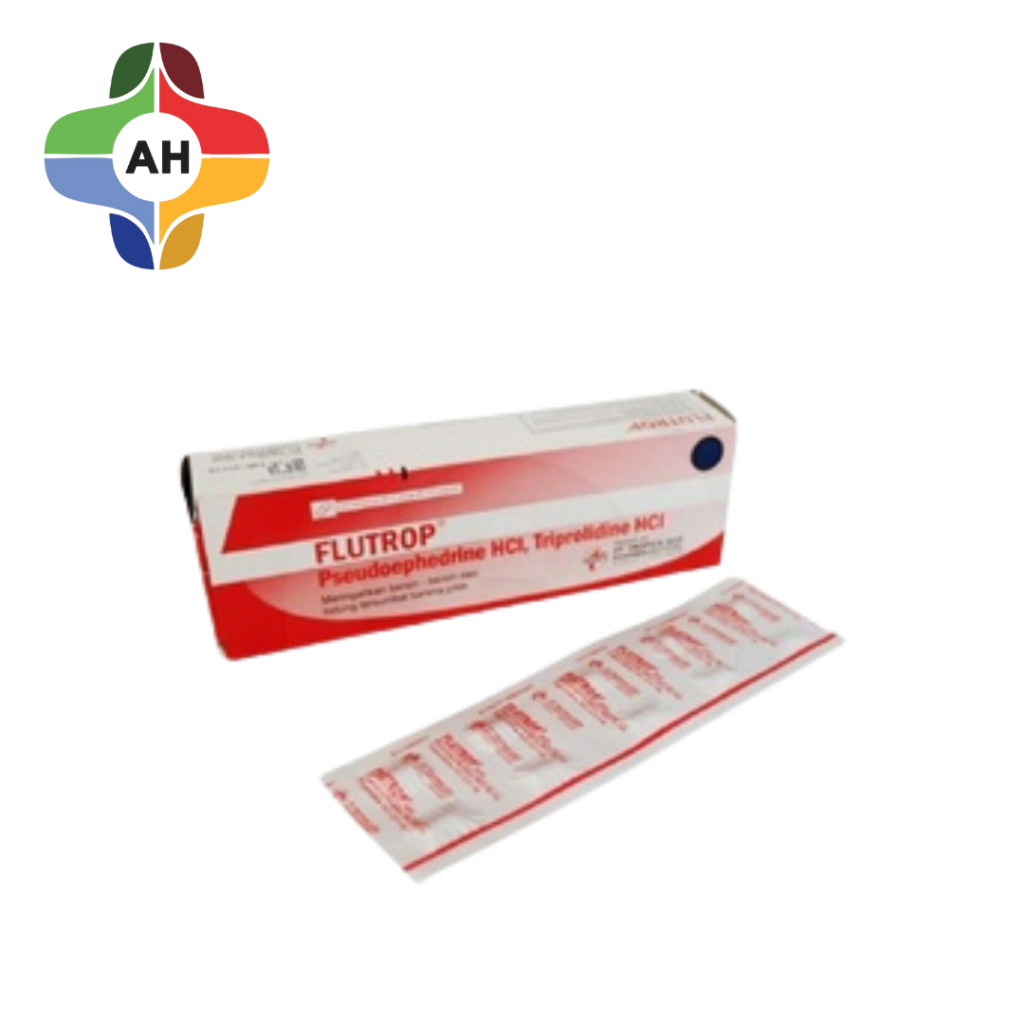 Jual Flutrop Tablet Untuk Pilek Hidung Tersumbat Dan Bersin-Bersin 1 ...