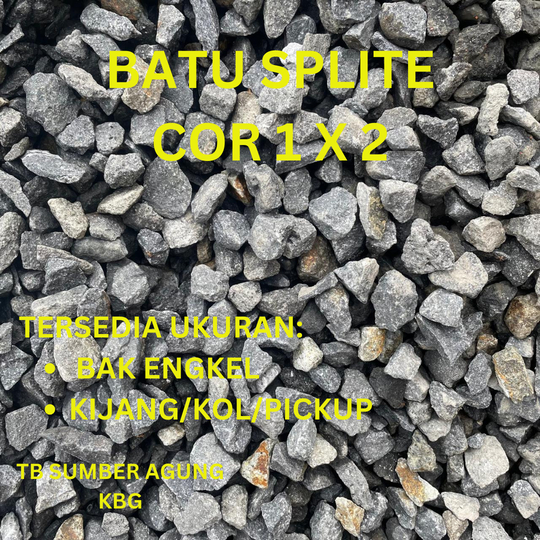 Jual Batu Splite Cor 1 x 2 Split Coral Bangunan 1 engkel / 1 pickup ...