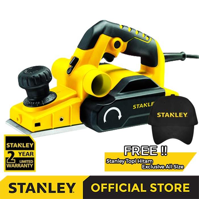 Jual Stanley Planner / Mesin Serut Kayu Listrik 750W STEL630 | Shopee ...