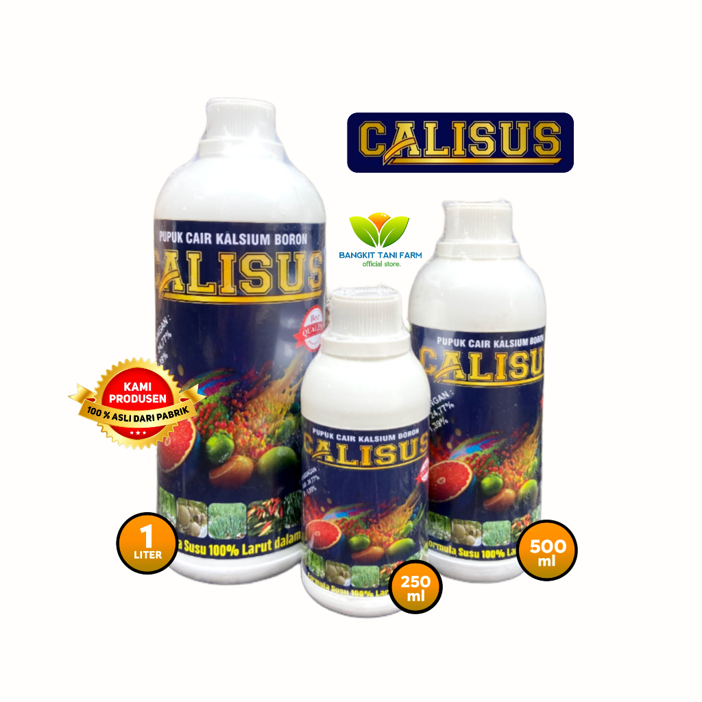 Jual CALISUS Kalsium Formula Susu 100% Mencegah daun Kuning dan Buah ...