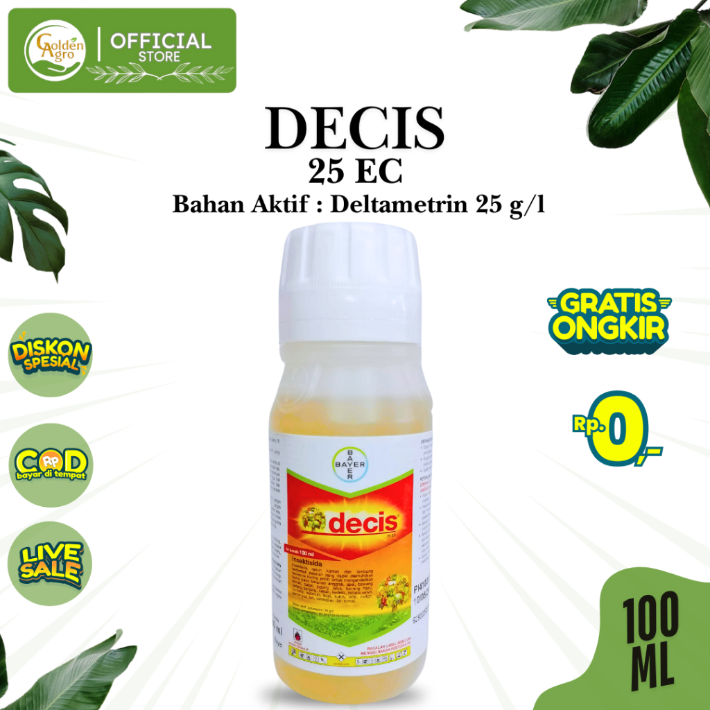 Jual INSEKTISIDA DECIS 25EC 100ML ML | Shopee Indonesia