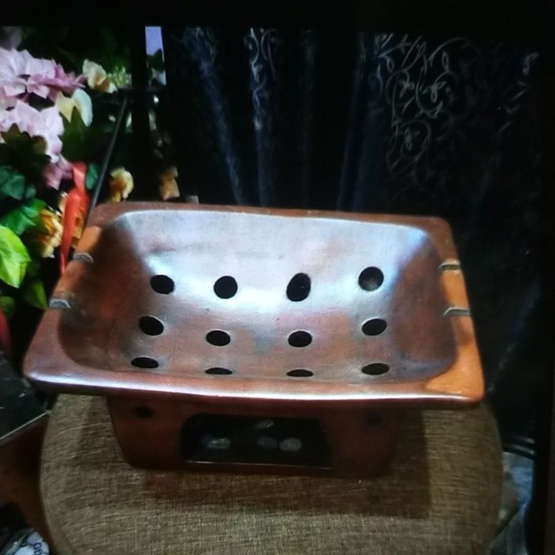 Jual ANGLO TANAH LIAT SATE / TUNGKU SATE TANAH LIAT/ TEMPAT BAKAR SATE ...