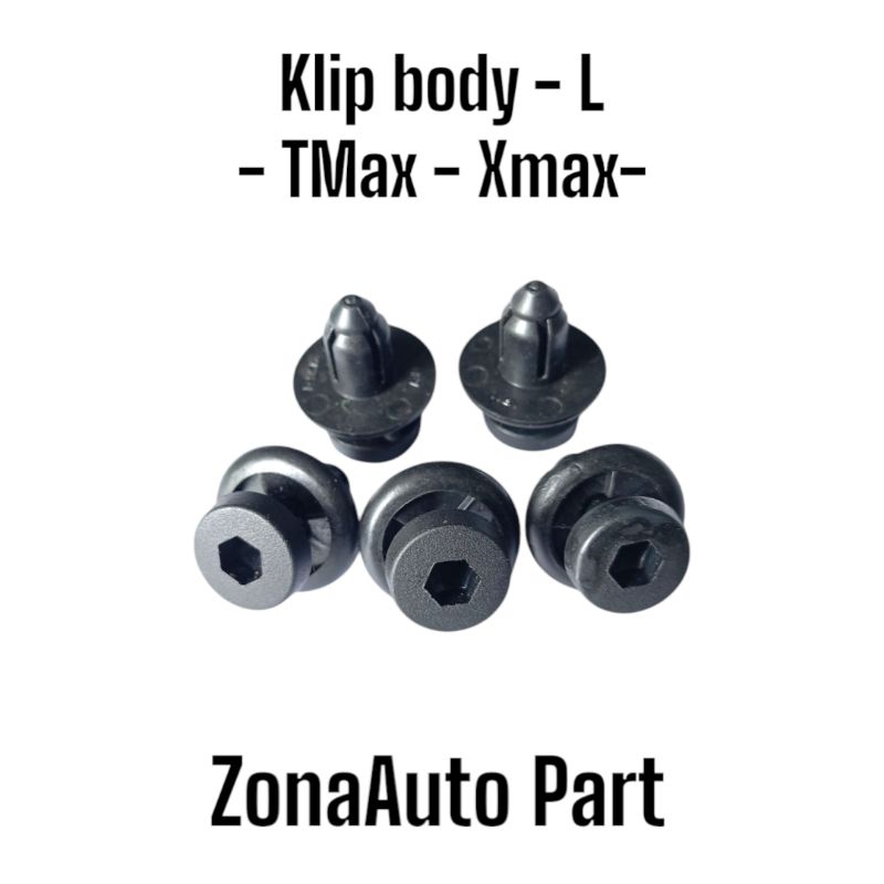 Jual Kancing Klip Body Rivet Motor Yamaha TMax - Xmax (per 5pcs) klip ...