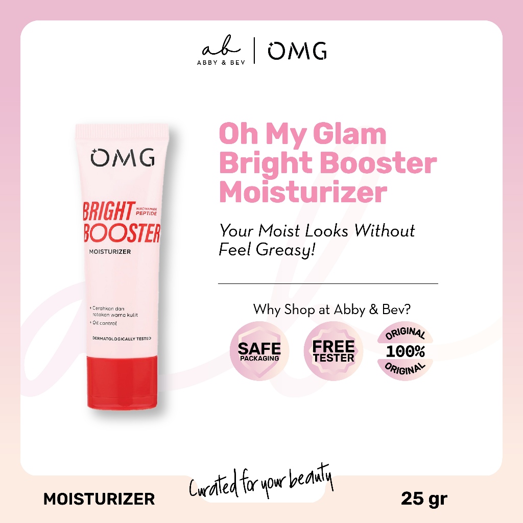 Jual AB - OMG Oh My Glow Bright Booster Moisturizer [25gr] / Oh My Glam ...