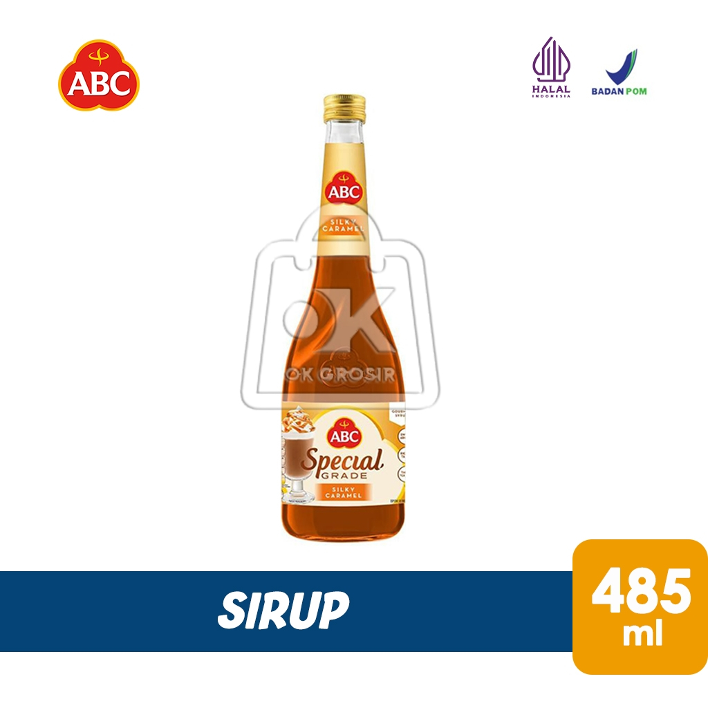 Jual ABC Sirup Special Grade Silky Caramel (Botol Kaca 485ml) | Shopee ...