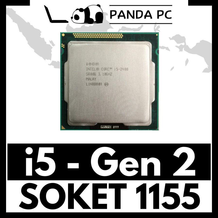 Jual Processor Core i5 Gen 2 - 2400 2500 2400s 2500k LGA 1155 Sandy ...