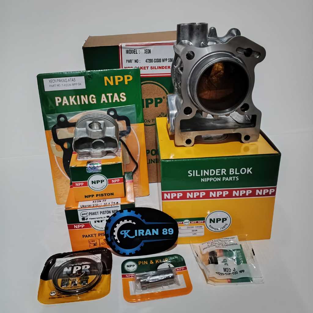 Jual BLOK SEHER XEON KARBU 4DD BORING SILINDER PAKET XEON PISTON KIT PAKING TOP SET + SEAL KLEP ...