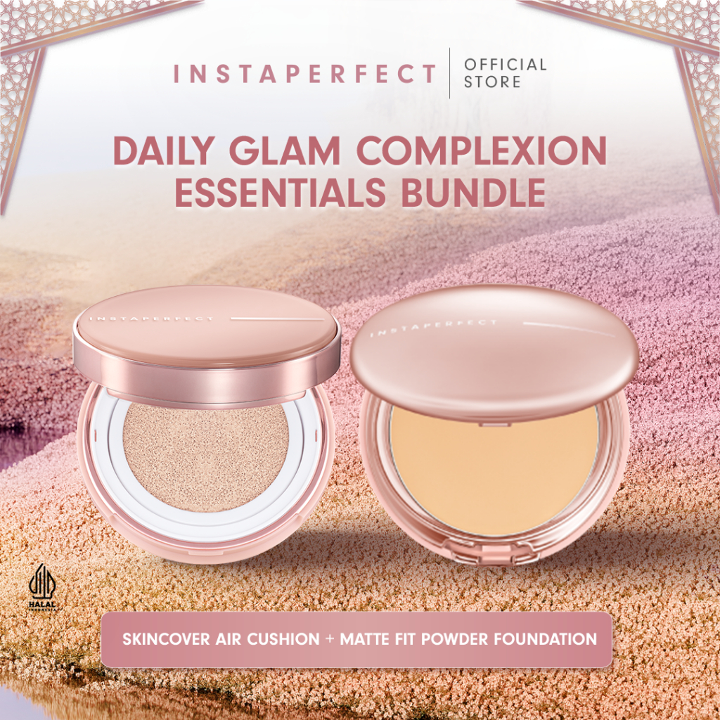 Jual Instaperfect Daily Glam Complexion Essentials Bundle (Skincover ...