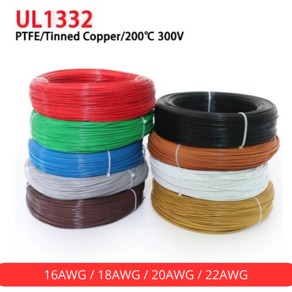 Jual Kabel Listrik UL 1332 1 Meter / Tahan Suhu Tinggi / Kualitas Premium Ideal untuk Instalasi ...