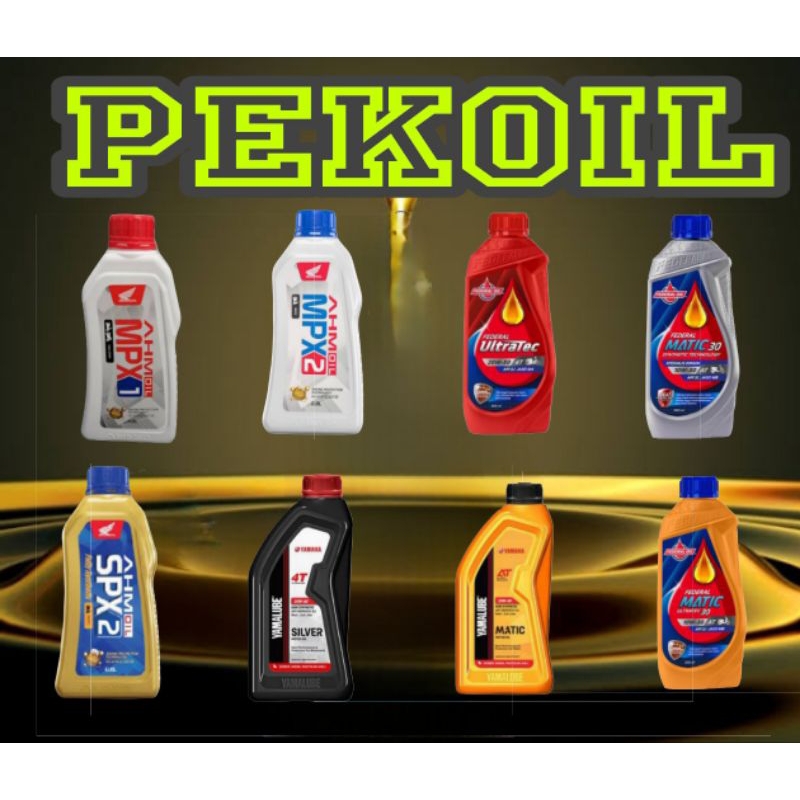 Jual OIL OLI GROSIR TOKO MURAH SEMUA VARIAN UNTUK MOTOR 4TAK BEBEK ...
