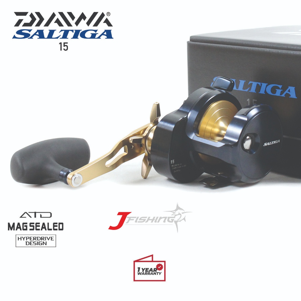 Jual Reel DAIWA SALTIGA 22 | 15 15L 15S 15SL 15H-SJ | Handle Kanan ...
