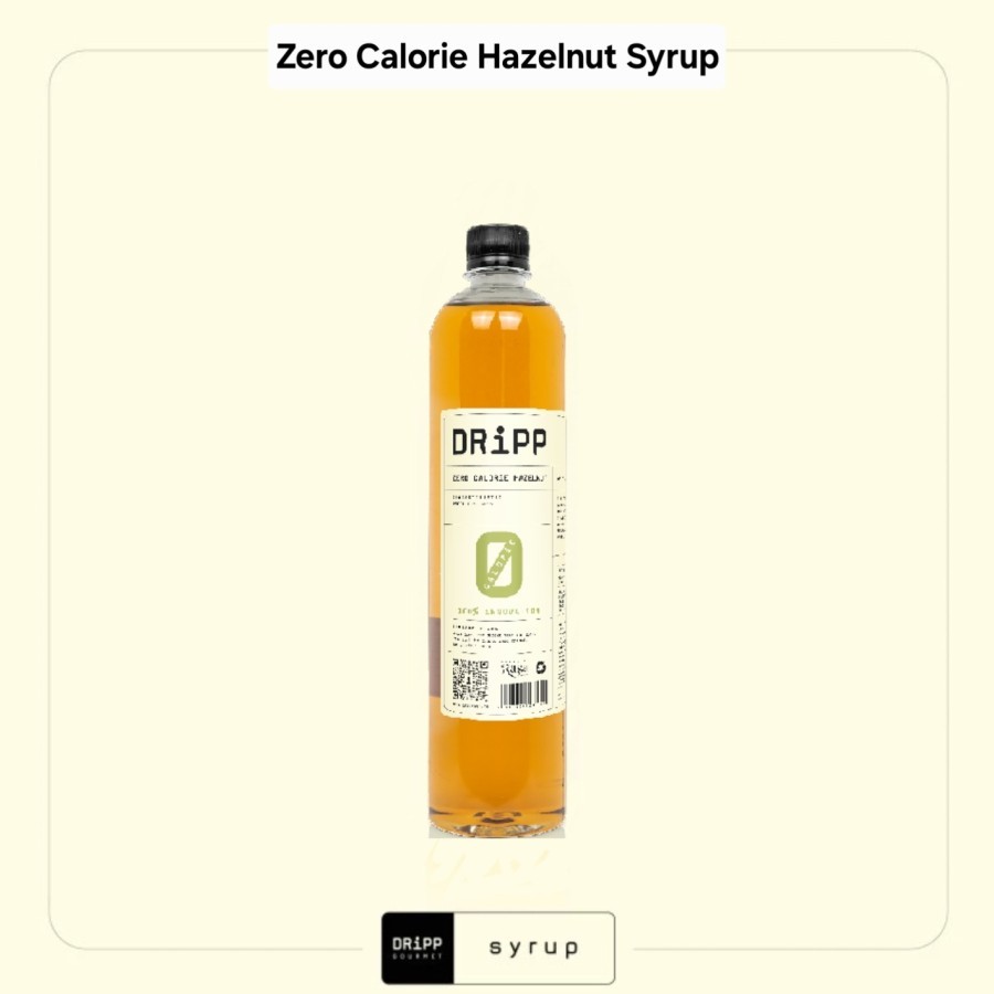 Jual Dripp Syrup rasa Hazelnut zero Calorie | Shopee Indonesia