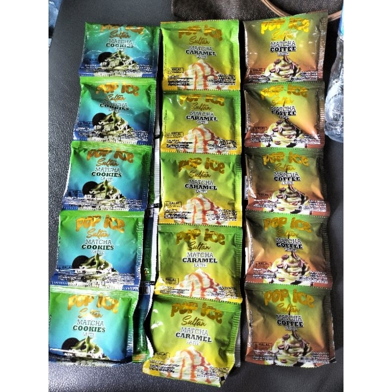 Jual pop ice sultan matcha series | Shopee Indonesia