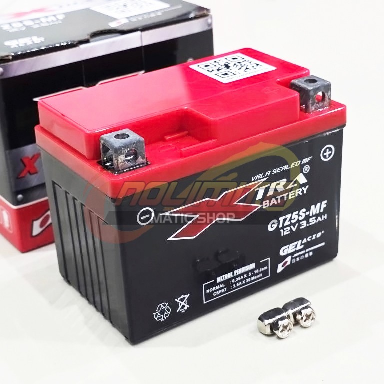 Jual Aki Accu Motor Xtra Battery GTZ5S-MF Gel 12V 3.5Ah Beat Scoopy ...